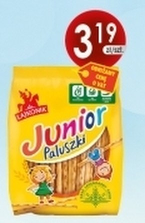Archiwum | Lajkonik Junior Paluszki o smaku waniliowym 180 g - Rabat 18. 08. 2022 - 28. 08. 2022 ...