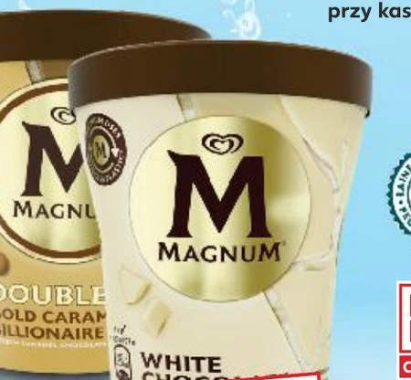 Magnum White Lody 440 ml - 36% TANIEJ! - promocja Kaufland - Ding.pl