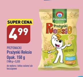 Archiwum | Przysnacki Reksio Prażynki lekko solone 150 g - Aldi 29. 08 ...