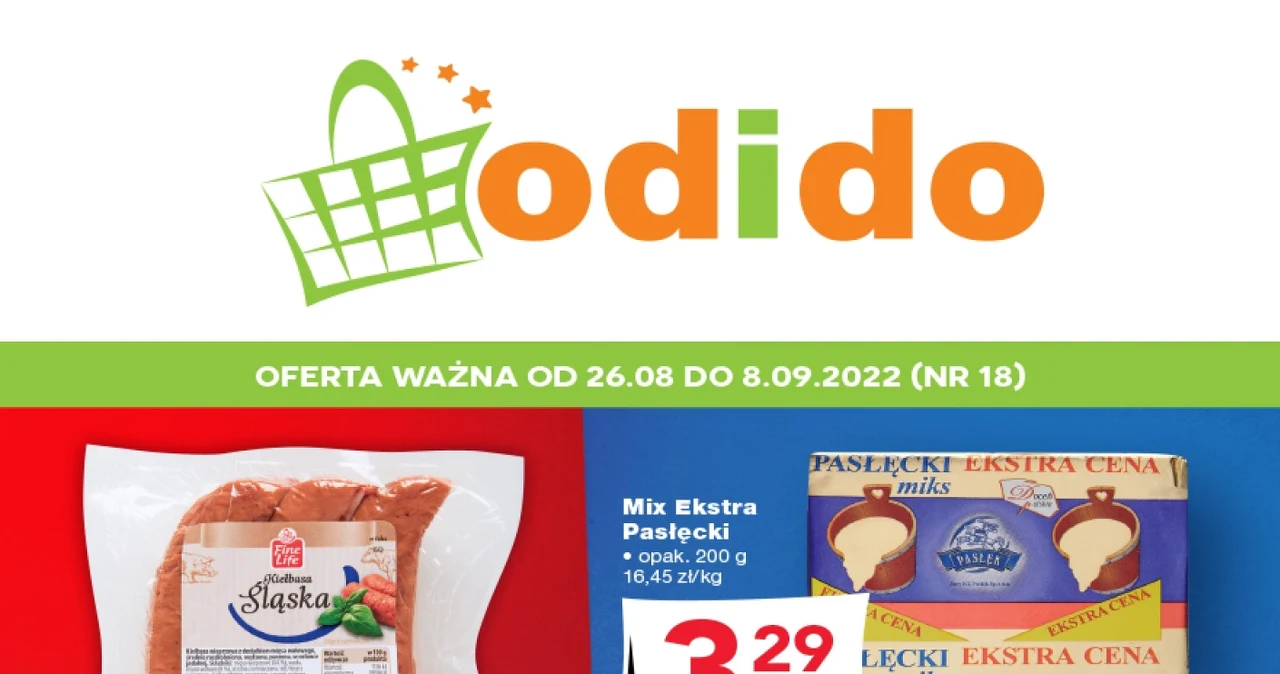Odido Gazetka Promocyjna - oferty, rabaty, kupony [26.08 do 08.09.2022 ...