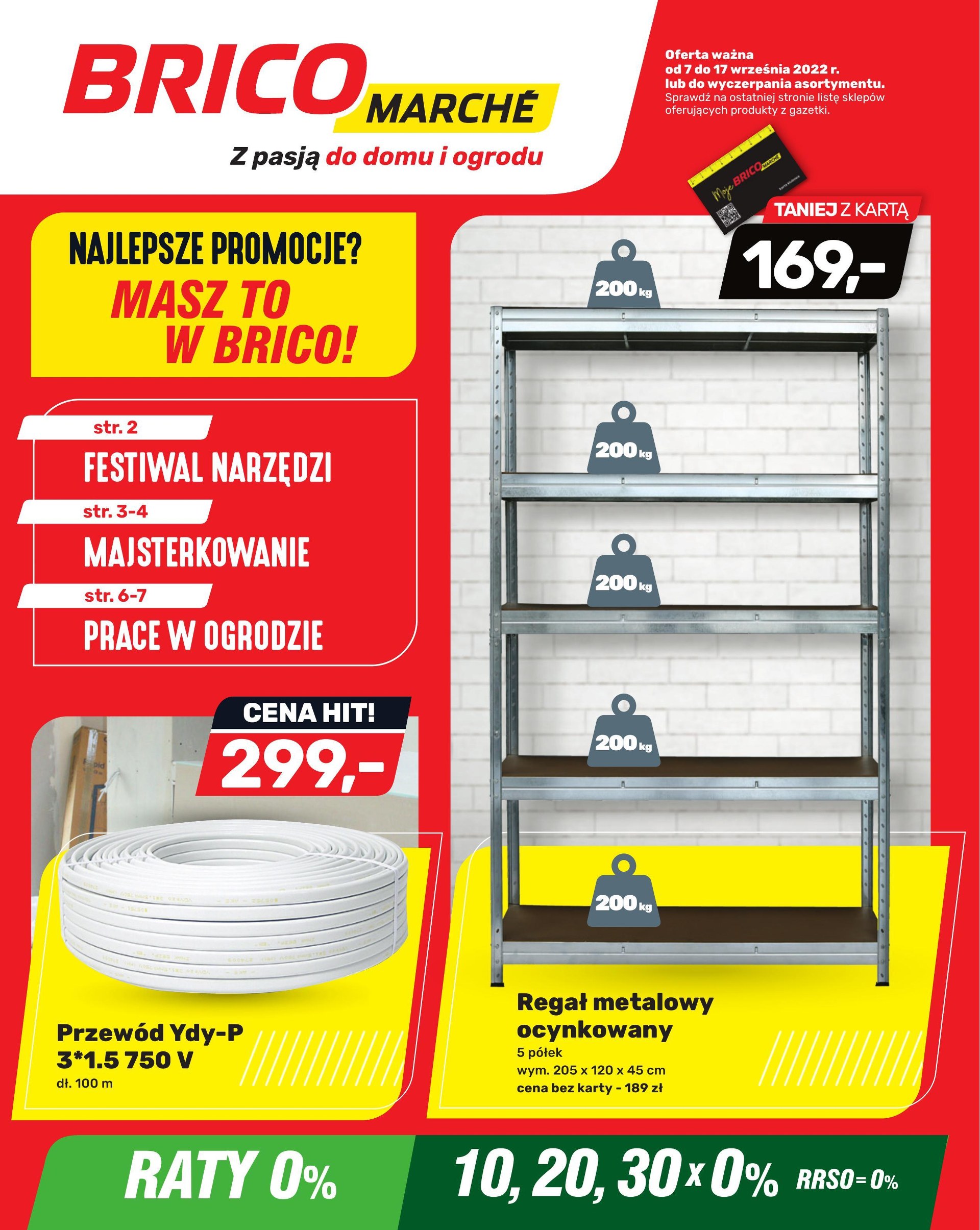 Bricomarche Gazetka promocyjna 7-17.09 | Okazjum.pl