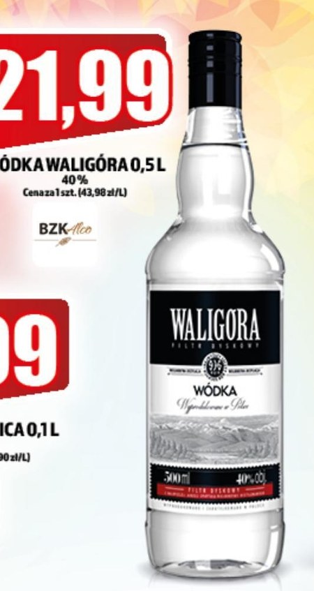 Wódka Waligóra - promocja Topaz - Ding.pl