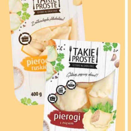Pierogi Takie Proste - 25% TANIEJ! - promocja Aldi - Ding.pl