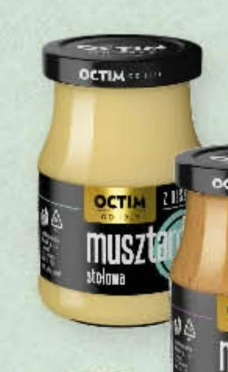 Octim Musztarda stołowa 190 g - promocja Auchan Hipermarket - Ding.pl