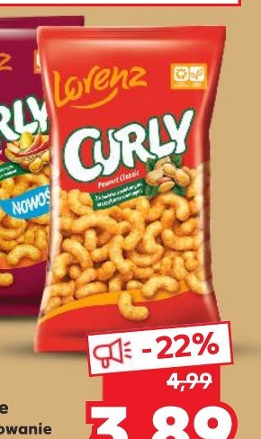 Archiwum | Curly Chrupki kukurydziane ze zmielonymi orzeszkami ziemnymi ...
