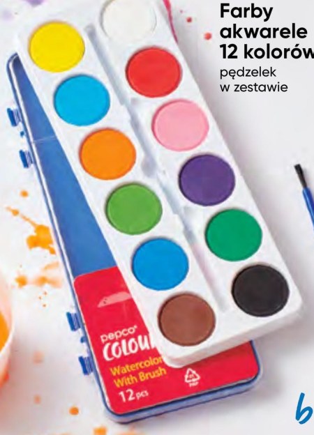 Farby akwarelowe Pepco - promocja Pepco - Ding.pl