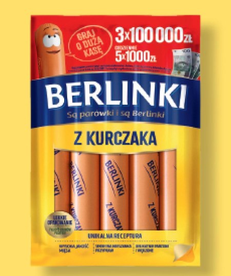 Parówki Berlinki - promocja Odido - Ding.pl