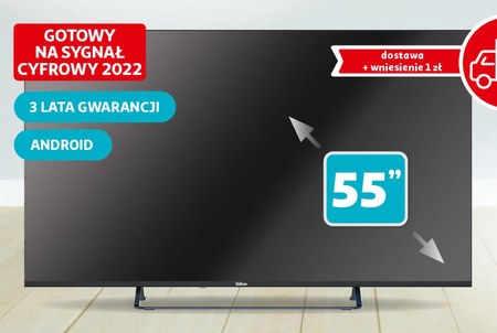 Telewizor Qilive - promocja Auchan Hipermarket - Ding.pl