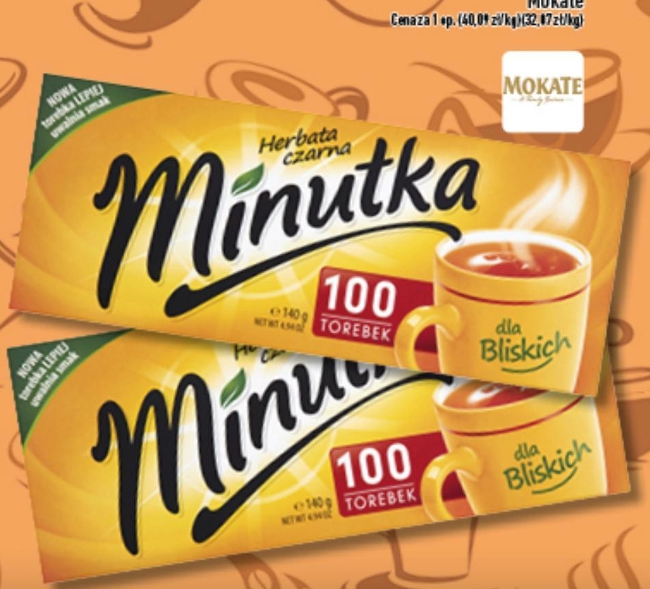 Archiwum | Minutka Herbata czarna 140 g (100 torebek) - Topaz 22. 09 ...