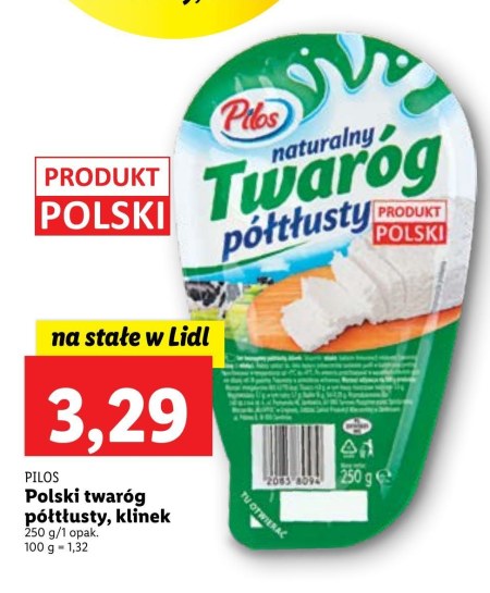 Twaróg Pilos - promocja Lidl - Ding.pl