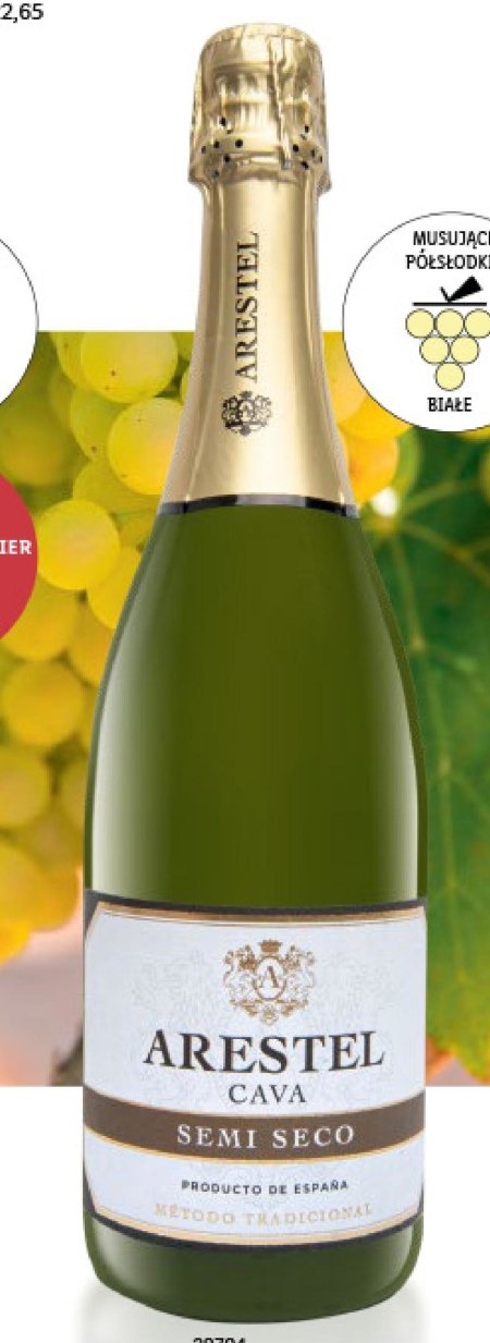 Wino białe Cava Arestel - 15% TANIEJ! - promocja Lidl - Ding.pl