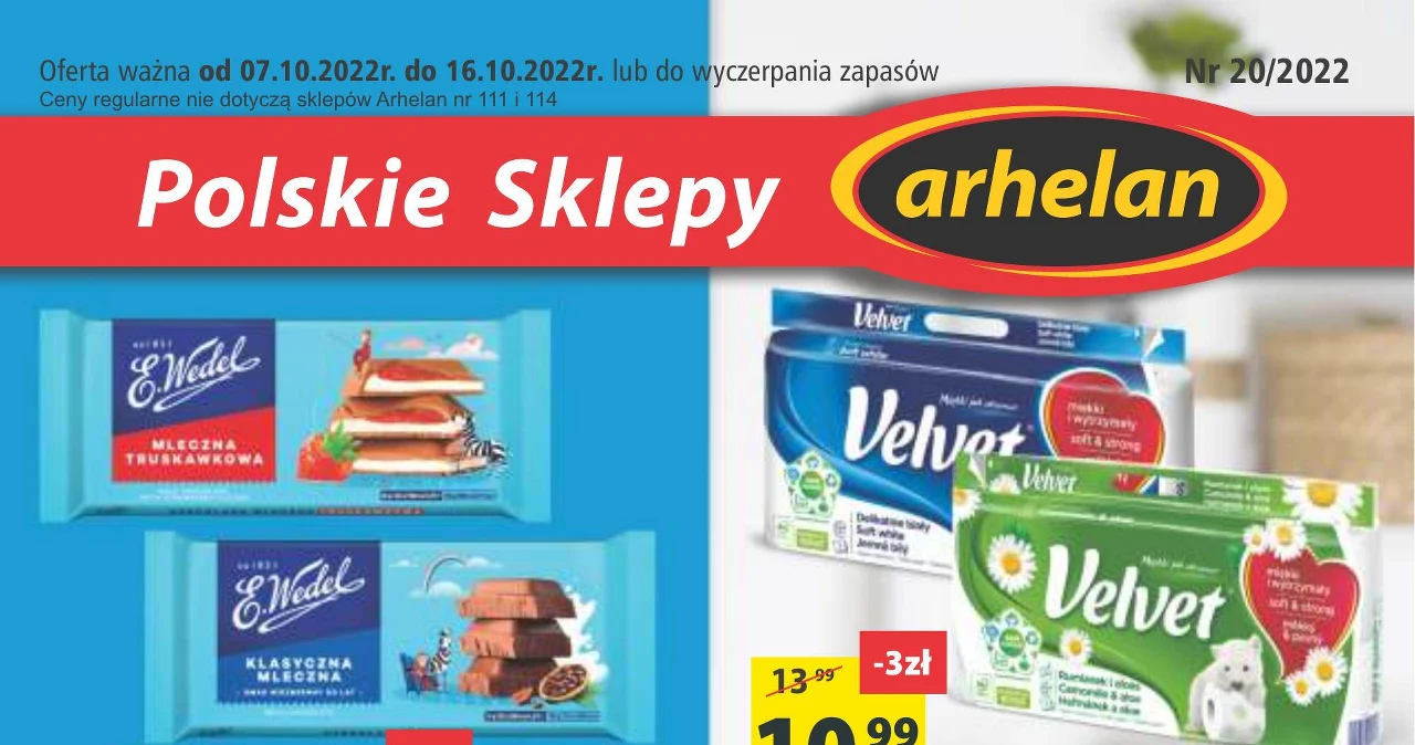 Arhelan Gazetka Promocyjna - oferty, rabaty, kupony [07.10 do 16.10. ...
