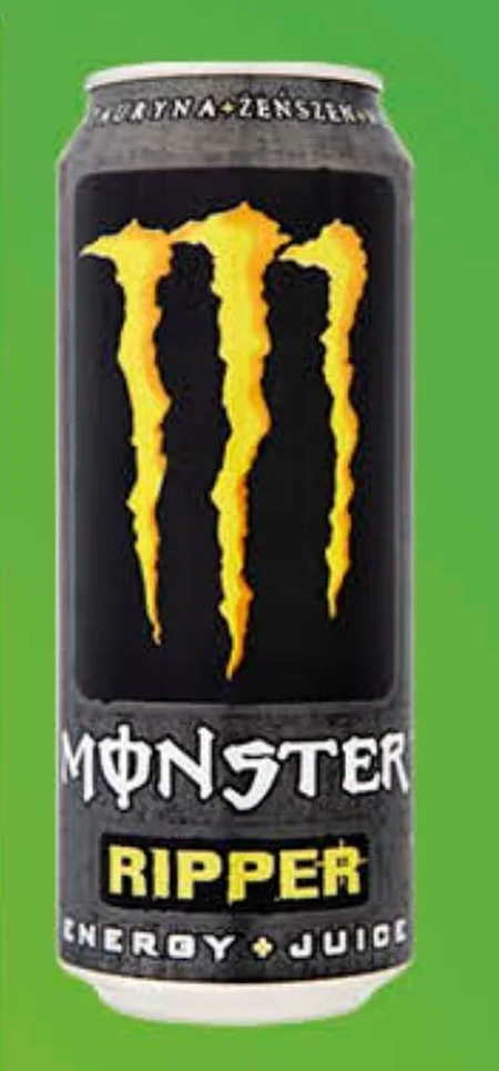 Monster Ripper Gazowany napój energetyzujący 500 ml - promocja ...