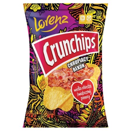 Crunchips Chipsy ziemniaczane chrupiący bekon 140 g - promocja ABC ...