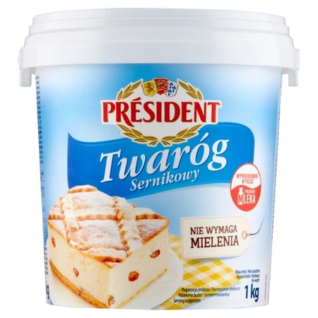 Président Twaróg sernikowy 1 kg - promocja PSS Społem Gniezno - Ding.pl