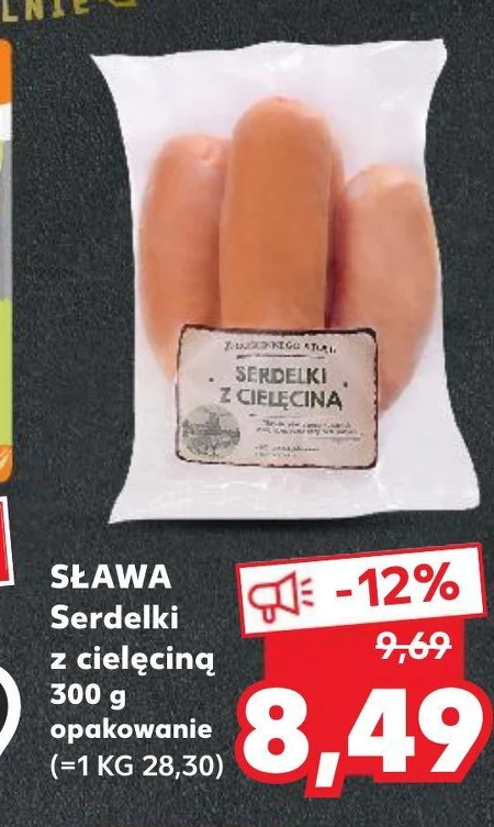 Serdelki Sława - 12% TANIEJ! - promocja Kaufland - Ding.pl
