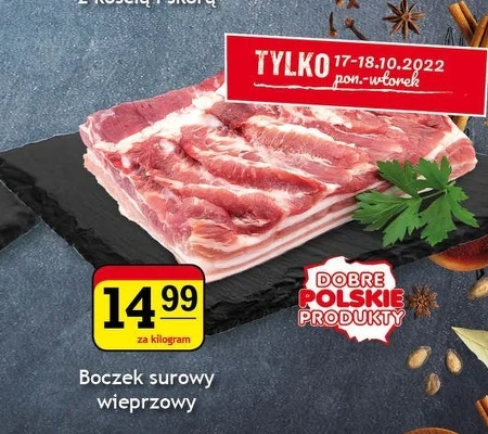 Boczek surowy - promocja Gram Market - Ding.pl