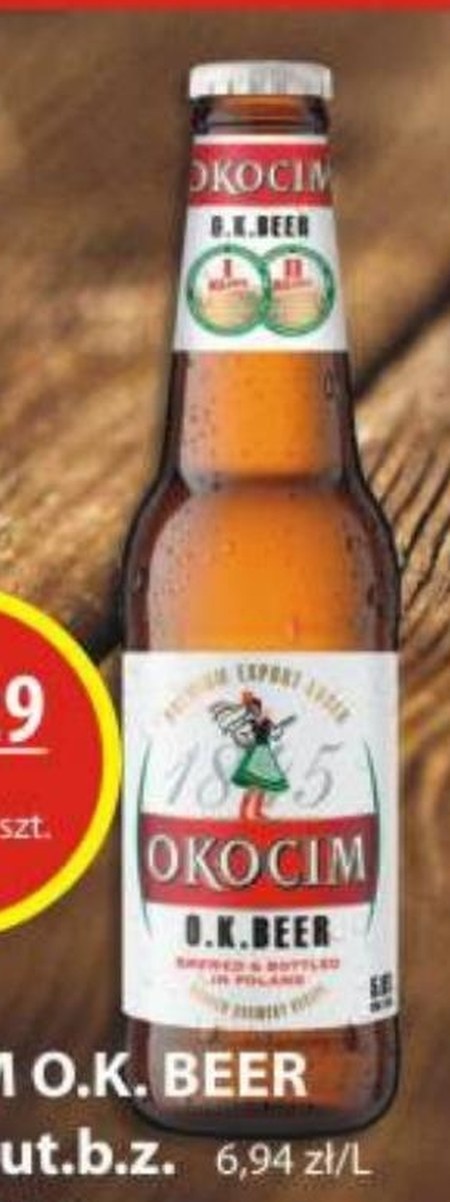Piwo Okocim - promocja Zielony Koszyk - Ding.pl