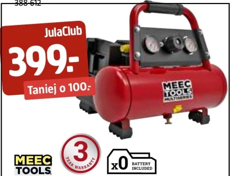 Kompresor Meec Tools - 20% TANIEJ! - promocja Jula - Ding.pl