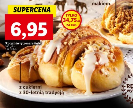 Rogal świętomarciński - promocja Lidl - Ding.pl