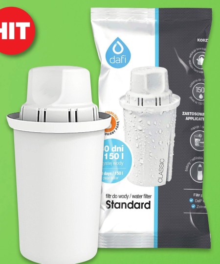 Wkład filtrujący Dafi - 33% TANIEJ! - promocja Kaufland - Ding.pl