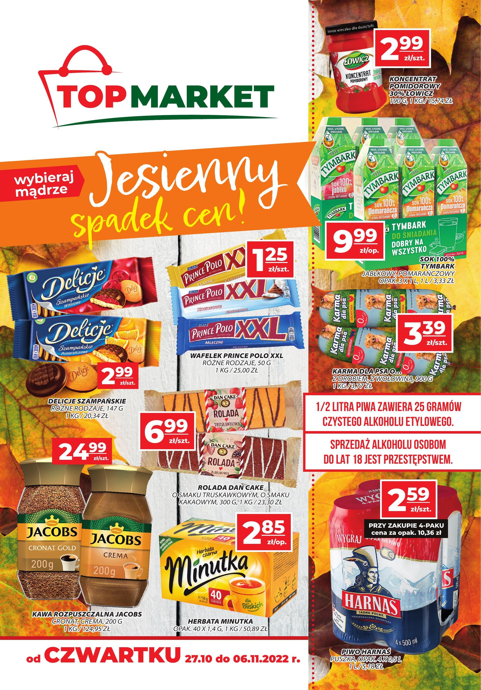 Top Market Gazetka promocyjna 27.10-6.11 | Okazjum.pl