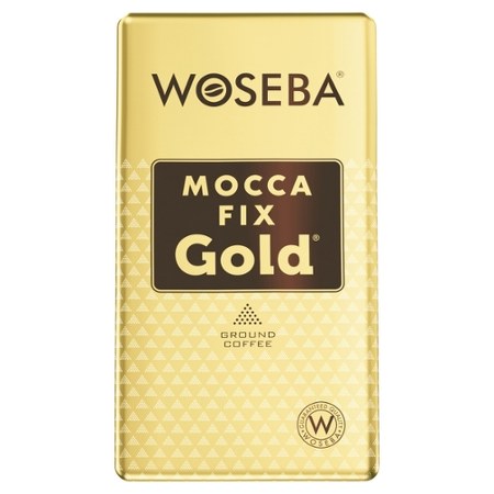 Woseba Mocca Fix Gold Kawa palona mielona 250 g - promocja Carrefour ...