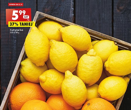 Cytryna Biedronka - 37% TANIEJ! - promocja Biedronka - Ding.pl