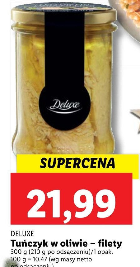 Tuńczyk Deluxe - promocja Lidl - Ding.pl