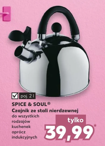 Czajnik Spice&Soul - promocja Kaufland - Ding.pl