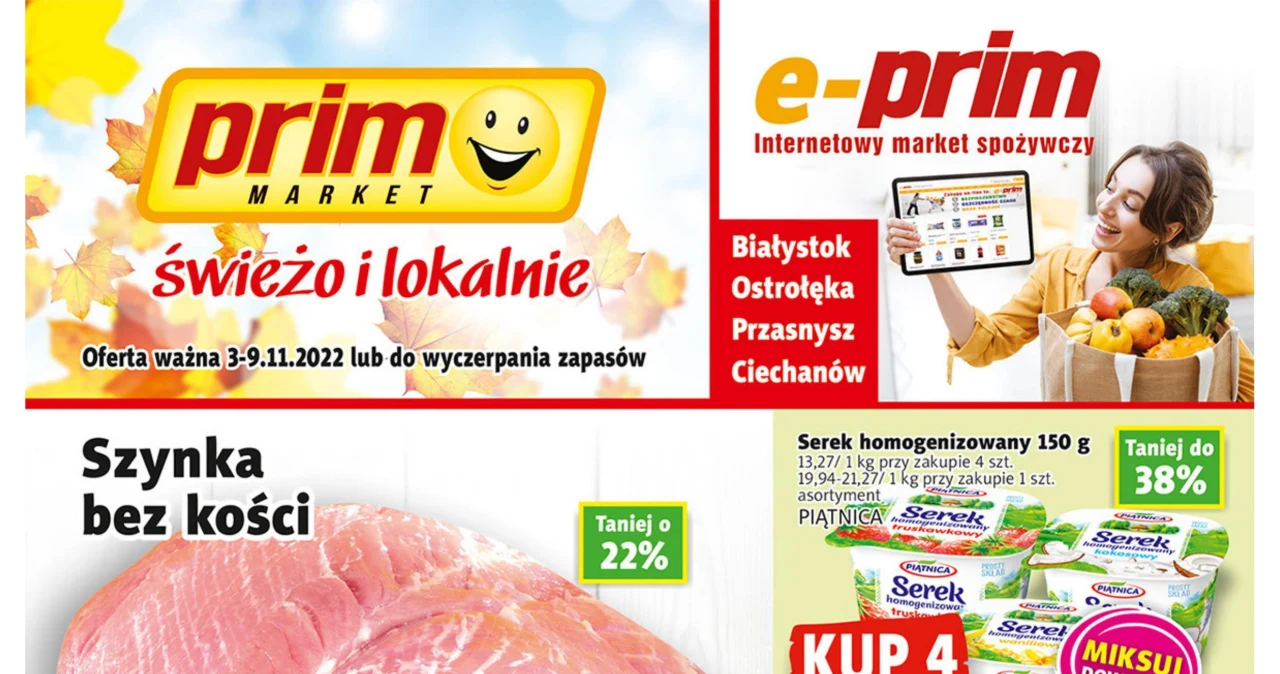 Prim Market Gazetka Promocyjna - oferty, rabaty, kupony [03.11 do 09.11 ...