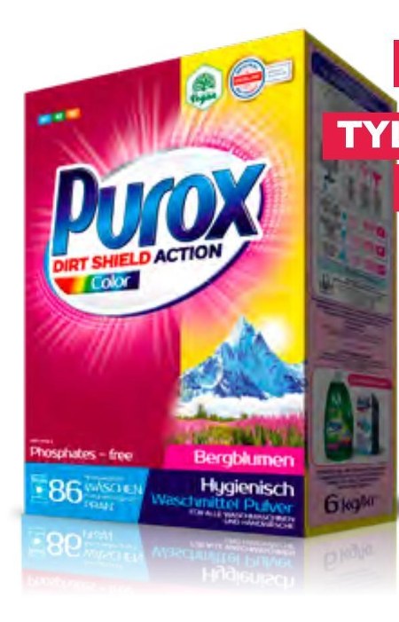 Proszek do prania Purox - promocja Dealz - Ding.pl