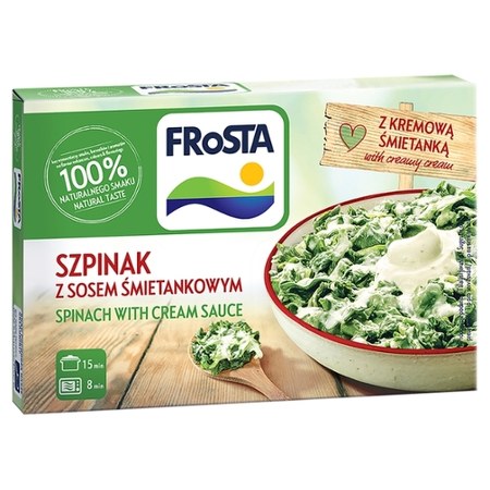 FRoSTA Szpinak z sosem śmietankowymi 450 g - 35% TANIEJ! - promocja TomiMarkt - Ding.pl