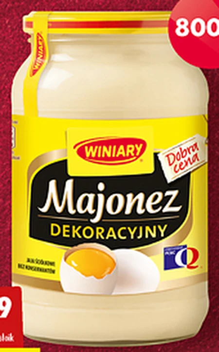 Majonez Winiary - promocja Biedronka - Ding.pl