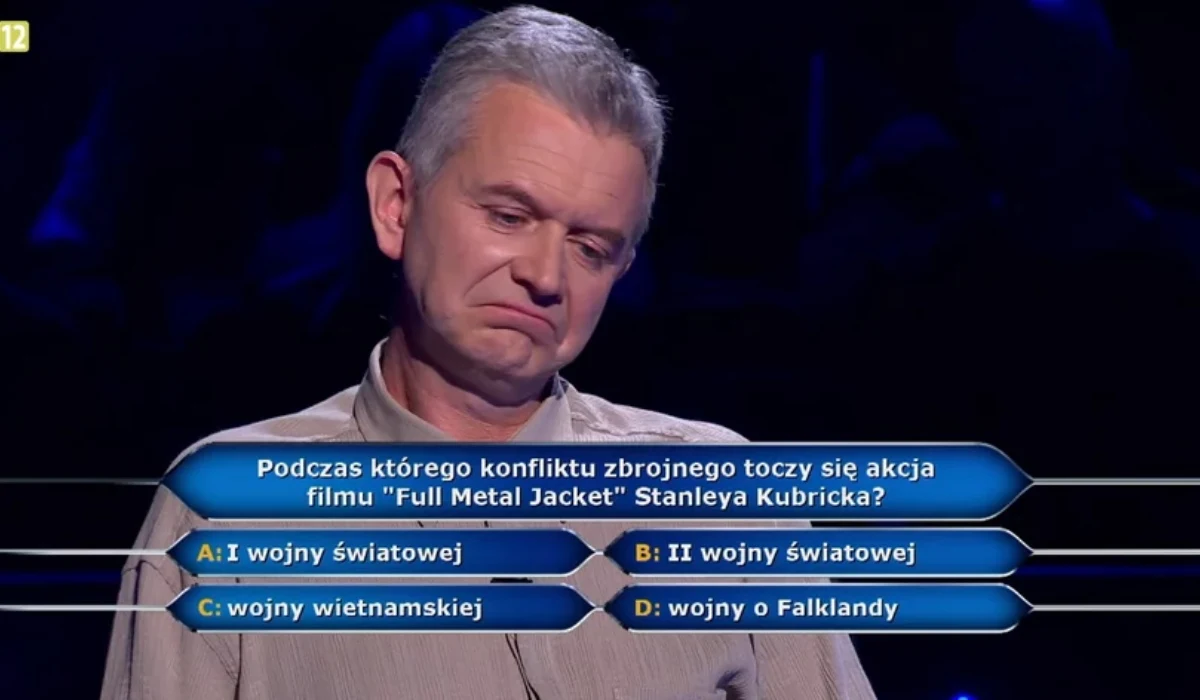 "Milionerzy": pytanie o film Stanleya Kubricka. Natalia Siwiec by ...