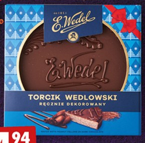 Archiwum | E. Wedel Torcik Wedlowski 250 g - Biedronka 24. 11. 2022 ...