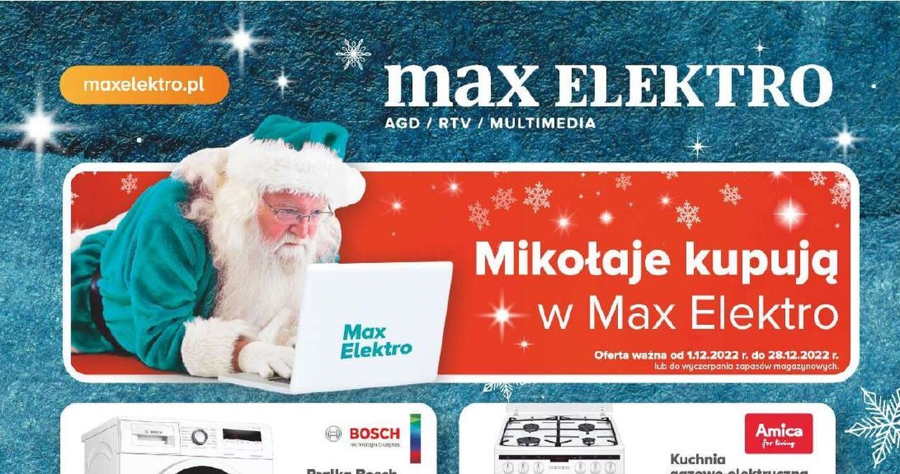 Max Elektro Gazetka Promocyjna - oferty, rabaty, kupony [01.12 do 28.12 ...