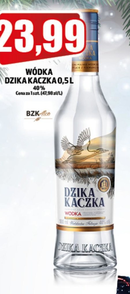 Wódka Dzika Kaczka - promocja Topaz - Ding.pl