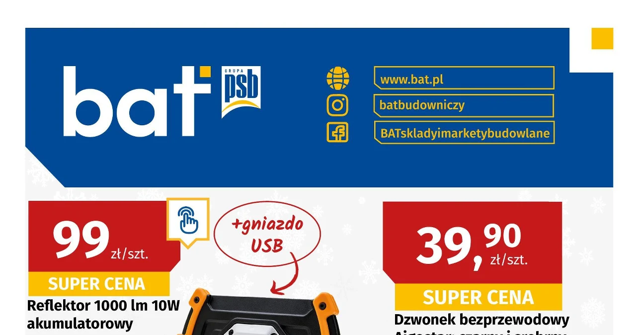 PSB BAT Gazetka Promocyjna - oferty, rabaty, kupony [10.12 do 31.12. ...