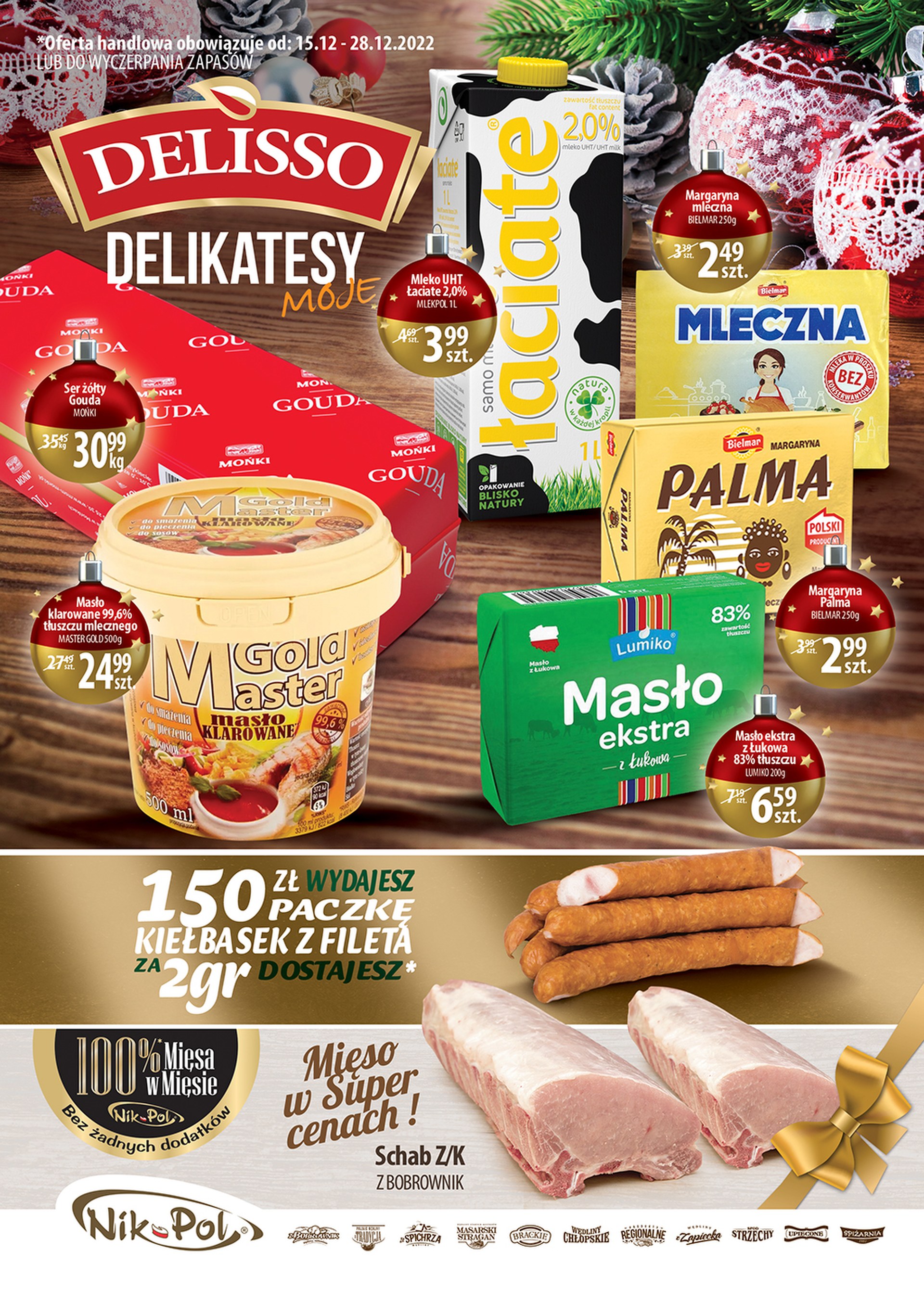 Delisso Gazetka promocyjna 15-28.12 | Okazjum.pl