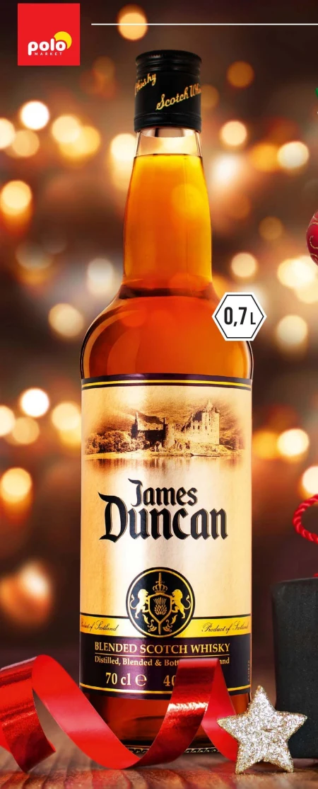 Whisky James Duncan - promocja POLOmarket - Ding.pl