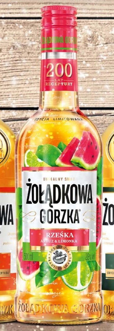 Wódka smakowa Żołądkowa Gorzka - 7% TANIEJ! - promocja POLOmarket - Ding.pl