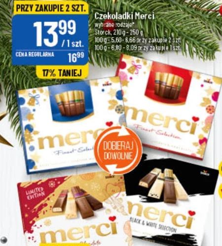 Czekoladki Merci - promocja POLOmarket - Ding.pl