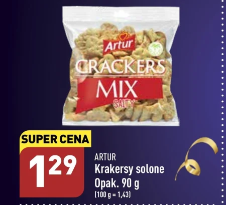 Krakersy Artur - promocja Aldi - Ding.pl