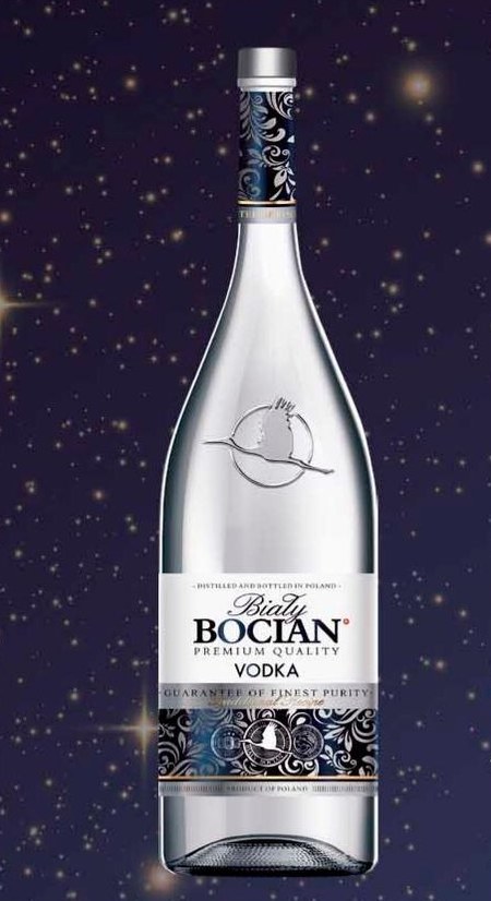 Wódka Biały Bocian - promocja Carrefour - Ding.pl