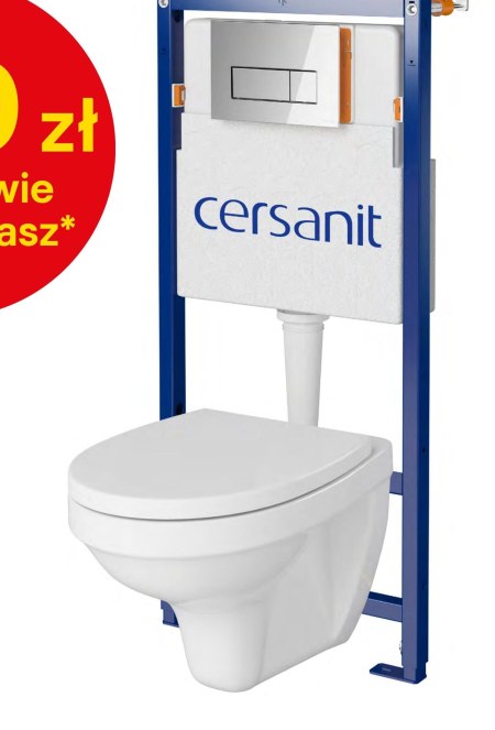 Stelaż wc Cersanit - promocja Castorama - Ding.pl