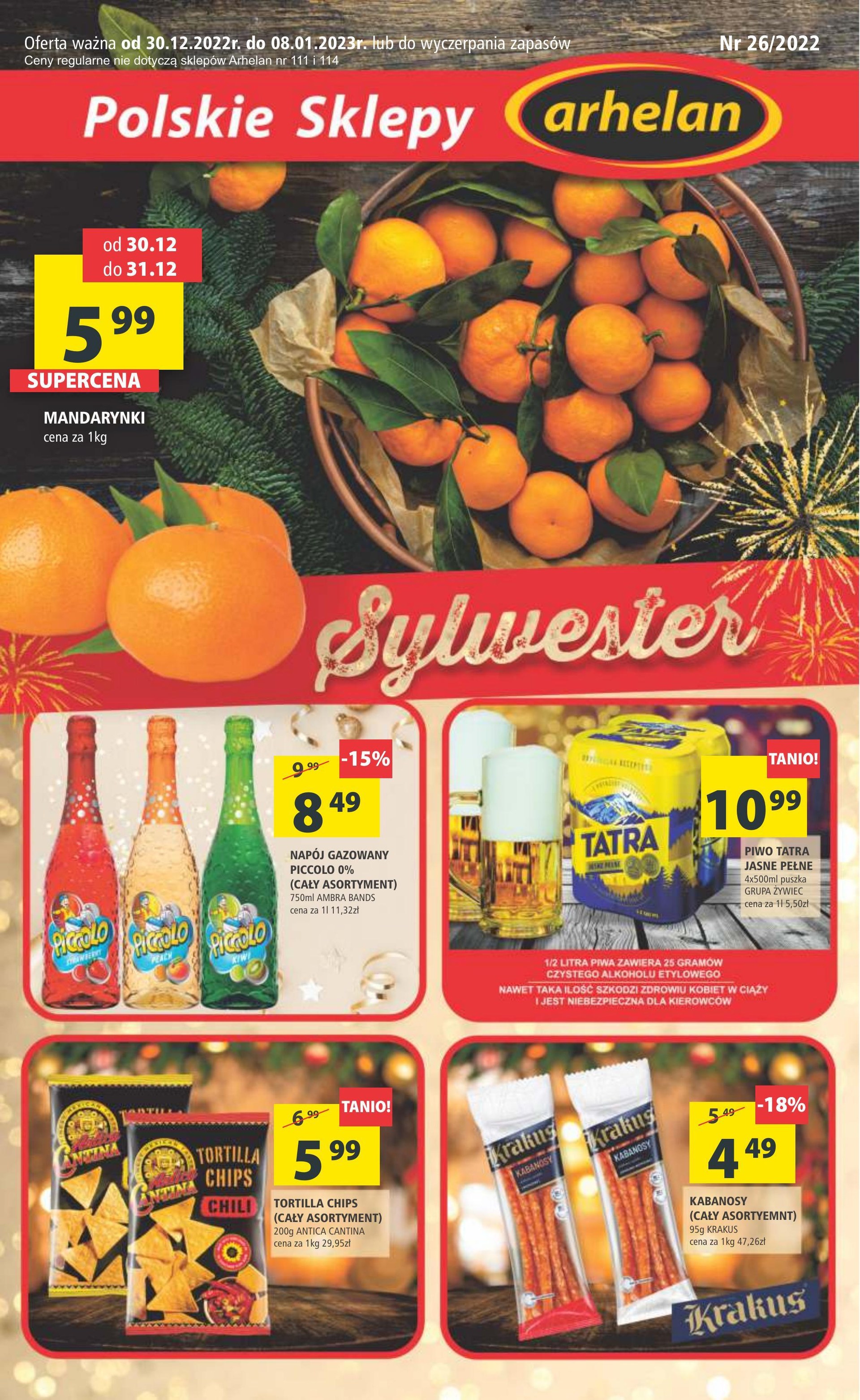 Arhelan Gazetka promocyjna 30.12-8.01 | Okazjum.pl