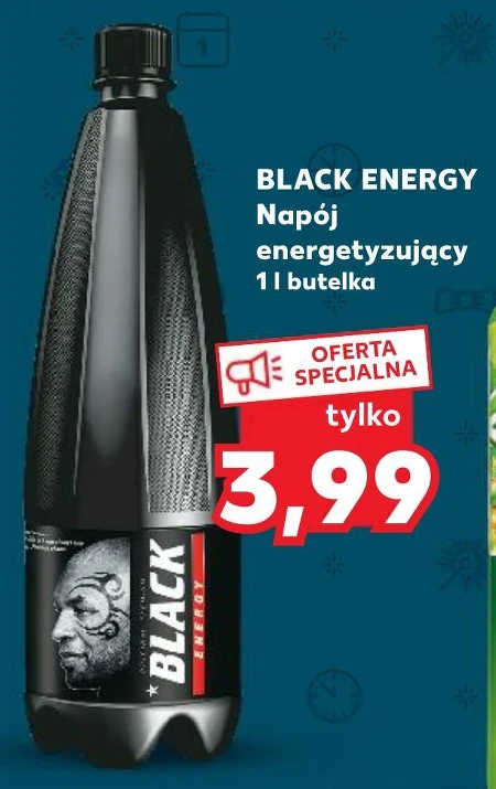 Black Energy Original Gazowany napój energetyzujący 1 l - promocja ...