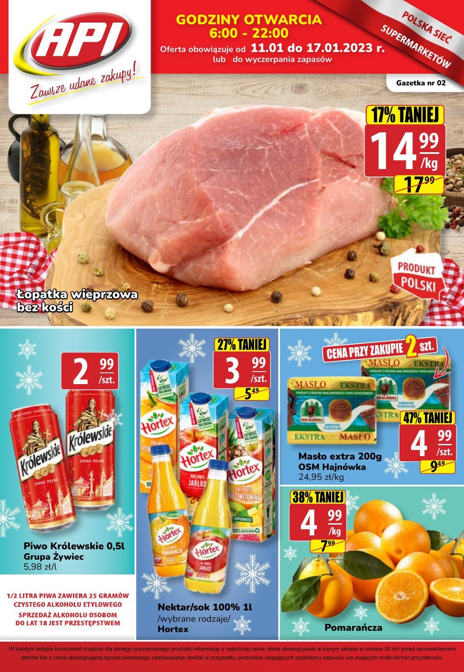 Api Market Gazetka promocyjna 11-17.01 | Okazjum.pl