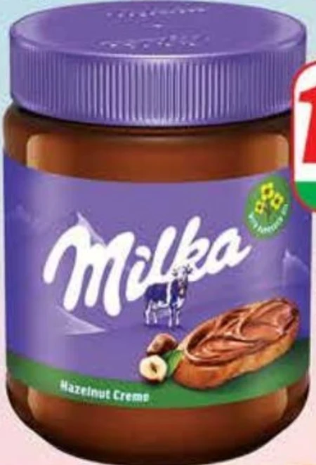 Milka Krem z orzechami laskowymi 350 g - 14% TANIEJ! - promocja Dino ...